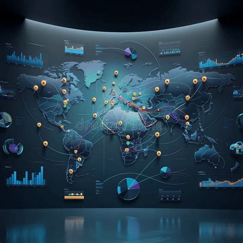 Worldwide Cybersecurity Locks Protecting Data Flow Through
