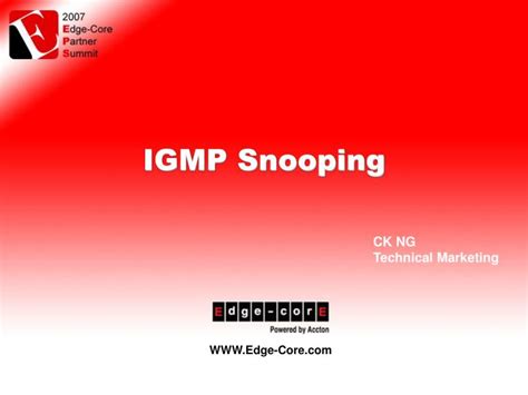 Ppt Igmp Snooping Powerpoint Presentation Free Download Id 3497033