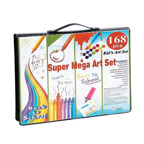 Winplus Super Mega Art Set 168 Piece Online At Best Price Lulu Uae