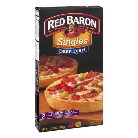 Red Baron Singles Deep Dish Supreme Pizzas 2ct Hy Vee Aisles Online