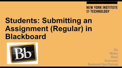 Blackboard How To Create A Safe Assignment