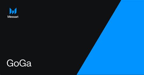 Goga Price Research News And Fundraising Messari