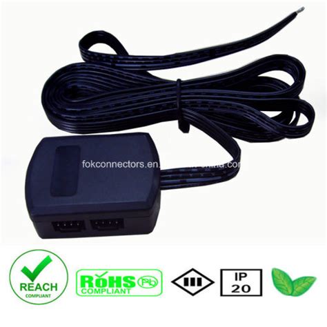 Fongkit Led Rgb Junction Box 4pin With 4 Wires Ul Certificate
