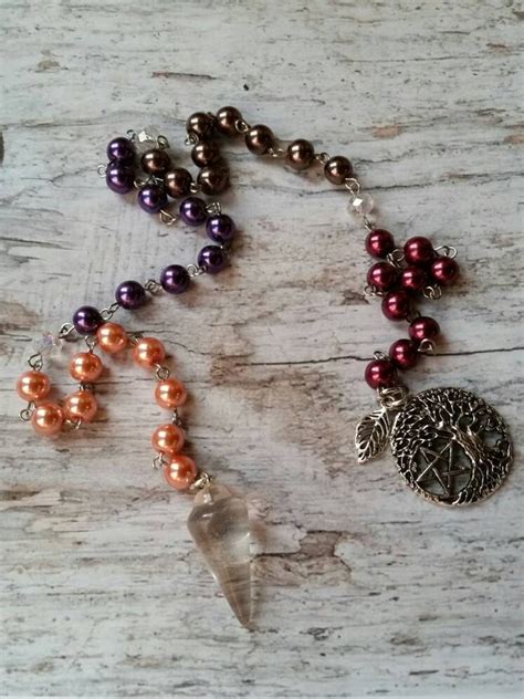 Mabon Prayer Beads Pagan Prayer Beads Mabon Witches Prayer Etsy