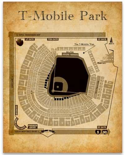 Seattle Mariners Seating Chart Seattle Baseball Stadium