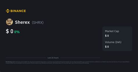 Sherex Price Shrx To Usd Converter Chart And News