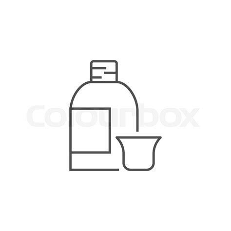 Syrup Vector Icon Stock Vector Colourbox