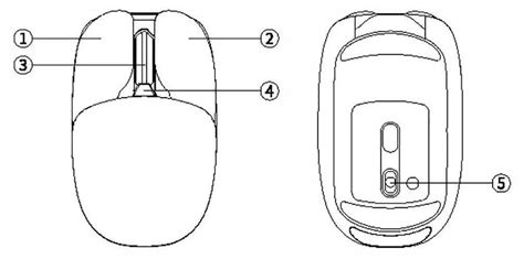 Jmmo M201 Dual Mode Wireless Mouse Instructions