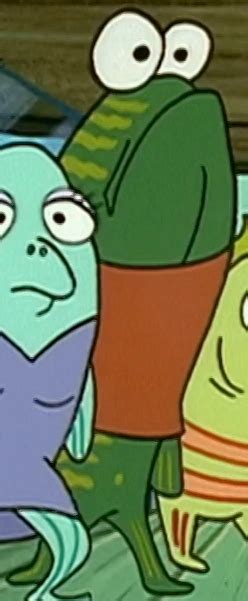 Spongebob Characters Fish Coloring Page Spongebob Cute Picture