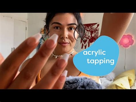 ASMR TAPPING ON RANDOM OBJECT WITH ACRYLIC NAILS 💅