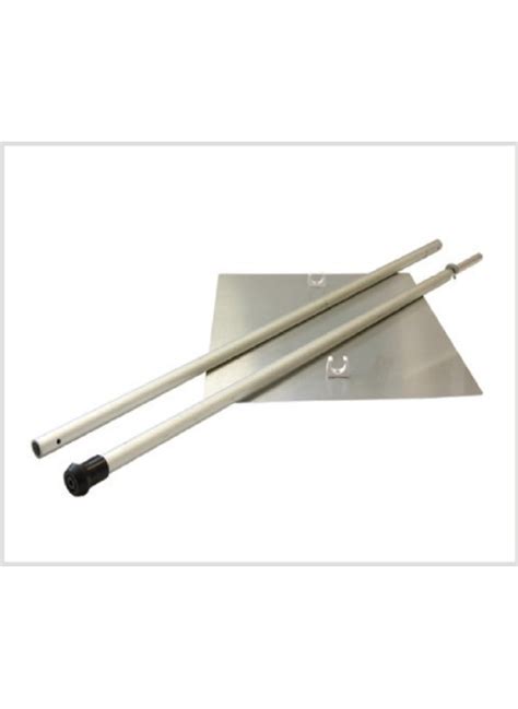 Mobile Assembly Point Aluminium With Pole 450 X 600mm