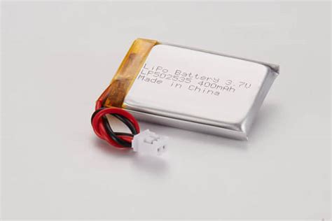 LP502535 400mAh 3 7V Rechargeable Lithium Polymer Battery With