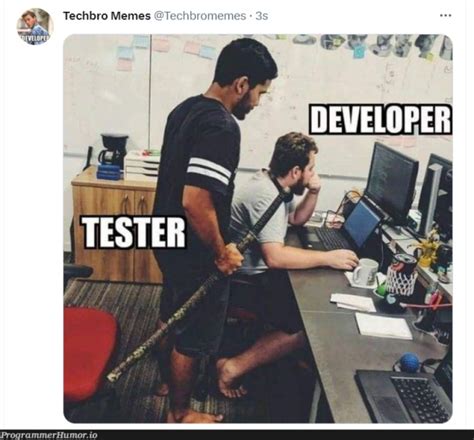Finds 100 bugs – ProgrammerHumor.io