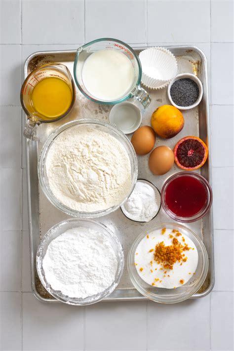 Blood Orange Poppy Seed Muffins Baking The Goods