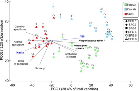 Principal Coordinates Analysis Pco On Fouling Species Relative Download Scientific Diagram