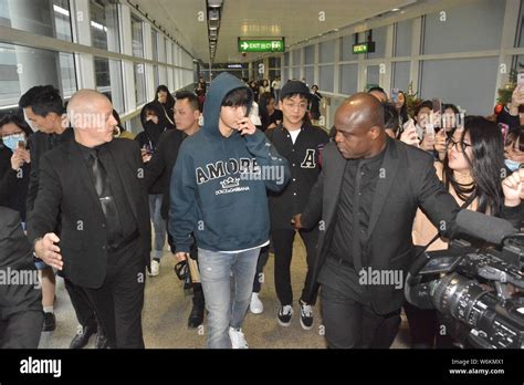 South Korean Model And Actor Nam Joo Hyuk Is Surrounded By A Crowd Of
