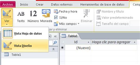 CÓmo Crear Tablas En Access Tecpro Digital