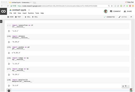 New Jupyter Environment Colaboratory Tensor Blog
