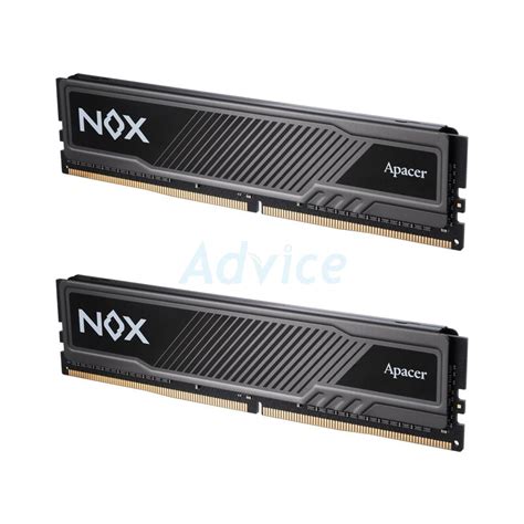 Ram Ddr4 2666 16gb 8gbx2 Apacer Nox Ah4u16g26c08ymbaa 2