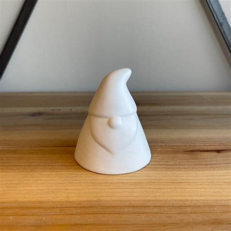 Pl022657 Led Ceramic White Gonk 7cm Christmas Christmas Gonks Portland Living