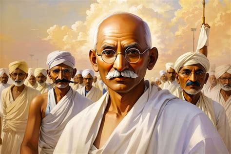Premium Photo Mahatma Gandhi Indian Freedom Fighter