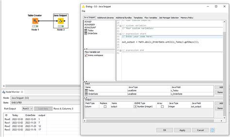 Date Difference Function In Column Expression Node Knime Analytics