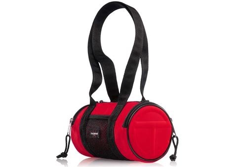 Telfar X Eastpak Small Duffle Red In Polyester With Silver Tone Us
