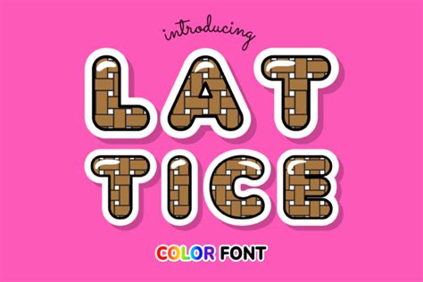 Lattice Font Font Canyon