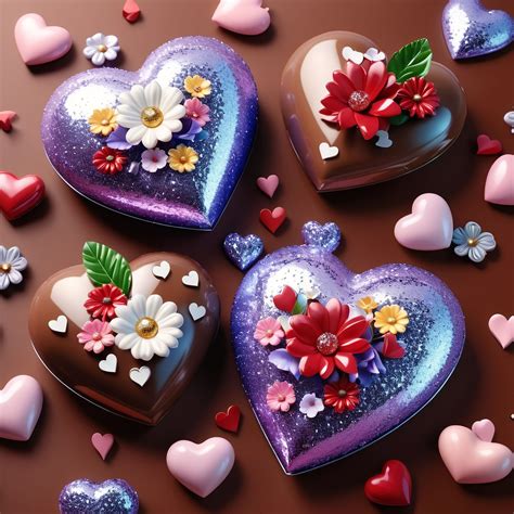 Download Ai Generated Heart Flowers Royalty Free Stock Illustration Image Pixabay