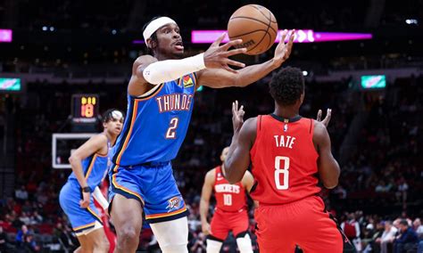 Rockets Vs Thunder Lineups Injury Reports And