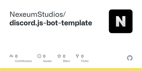 GitHub NexeumStudios Discord Js Template