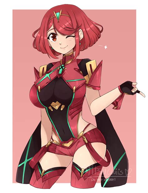 Mitsuchiis Pyra Xenoblade Xenoblade Chronicles Series Xenoblade