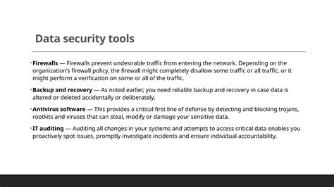 Data Security Management Data Analytics Pptx