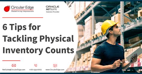 6 Tips For Accurate Physical Inventory Counts