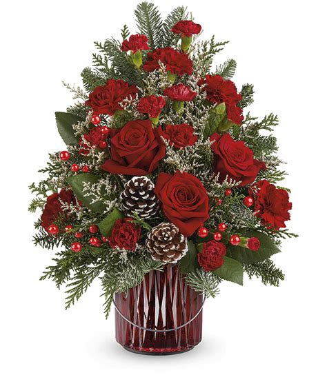 Ruby Radiance Tree Floral Arte