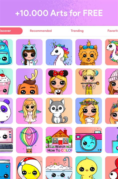 Android 용 DrawCutie Draw Cute Girls 다운로드