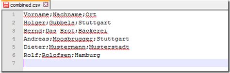 Csv Dateien Kombinieren