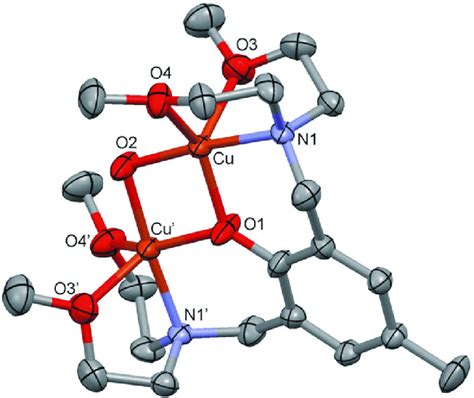 Perspective View Of Complex 2 With The Partial Atom Numbering Scheme