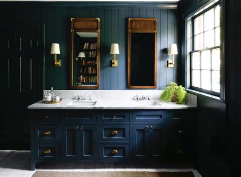 Rust Colored Bathroom Black Design