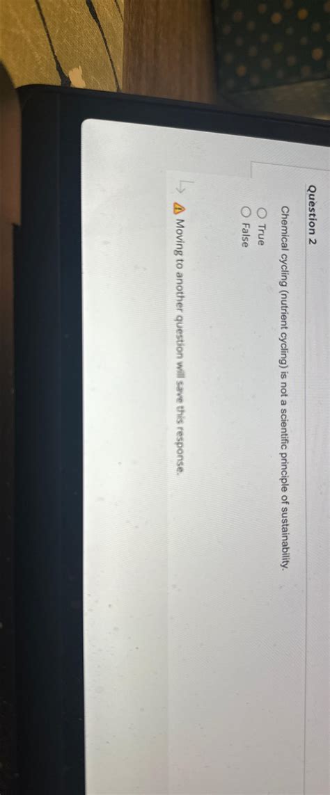 Solved Question 2chemical Cycling Nutrient Cycling ﻿is Not