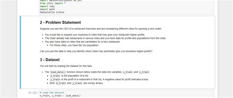 Getting Error In Week 2 Practice Lab Supervised Ml Regression And