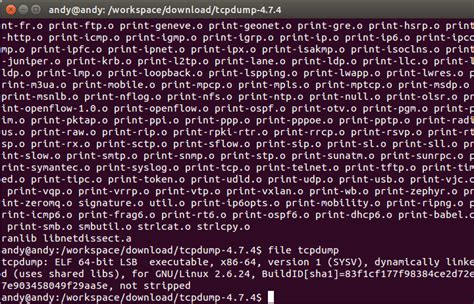 Ubuntu下移植tcpdump到android平台tcpdump 迁移到android Csdn博客