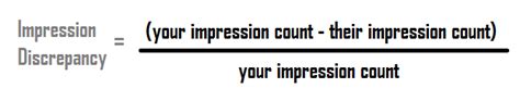 How To Calculate Impression Discrepancy Adops Basics