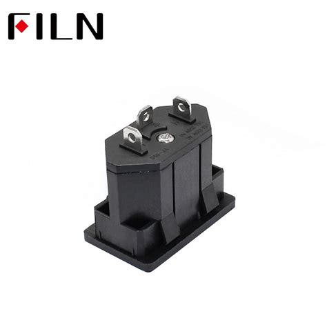 15a 125vac Iec320 C14 Inlet Power Socket Connector Grandado