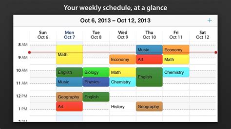 Class Schedule Your Assignment And School Timetable By Bytewaves Inc