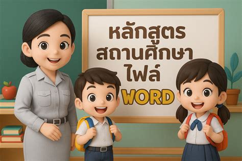 ห้องสื่อครูคอม 🌞🌞ไฟล์งานเอกสาร Word Facebook