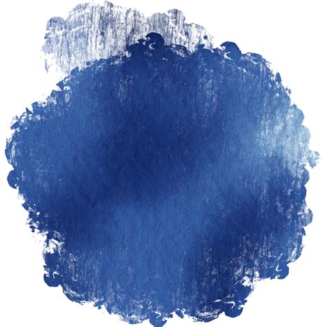 Gorgeous Blue Watercolor Brush Strokes Merging Into Rugged Raw Grunge