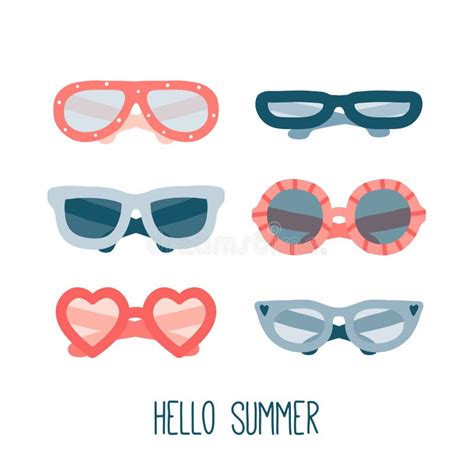 Summer Sun Glasses Stock Illustration Illustration Of Optic 82491234