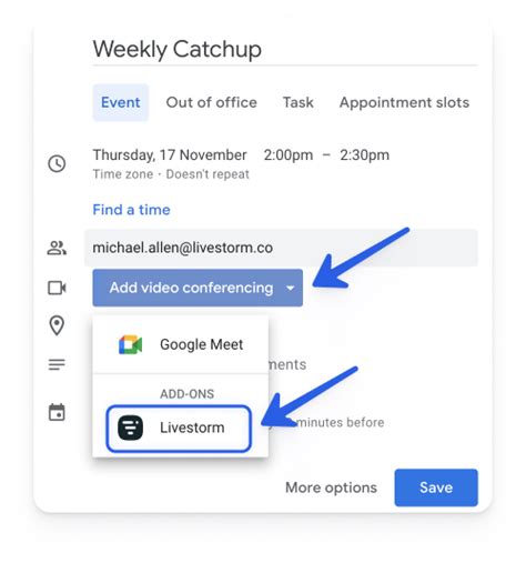 Create Your Event In Google Calendar Documentation Livestorm