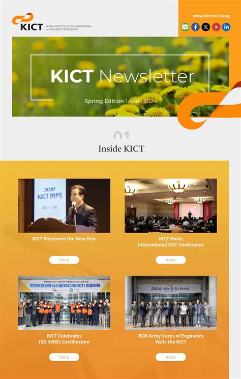 [kict Newsletter] 2024 Spring Edition Newsletter News And Notice Kict Korea Institute Of